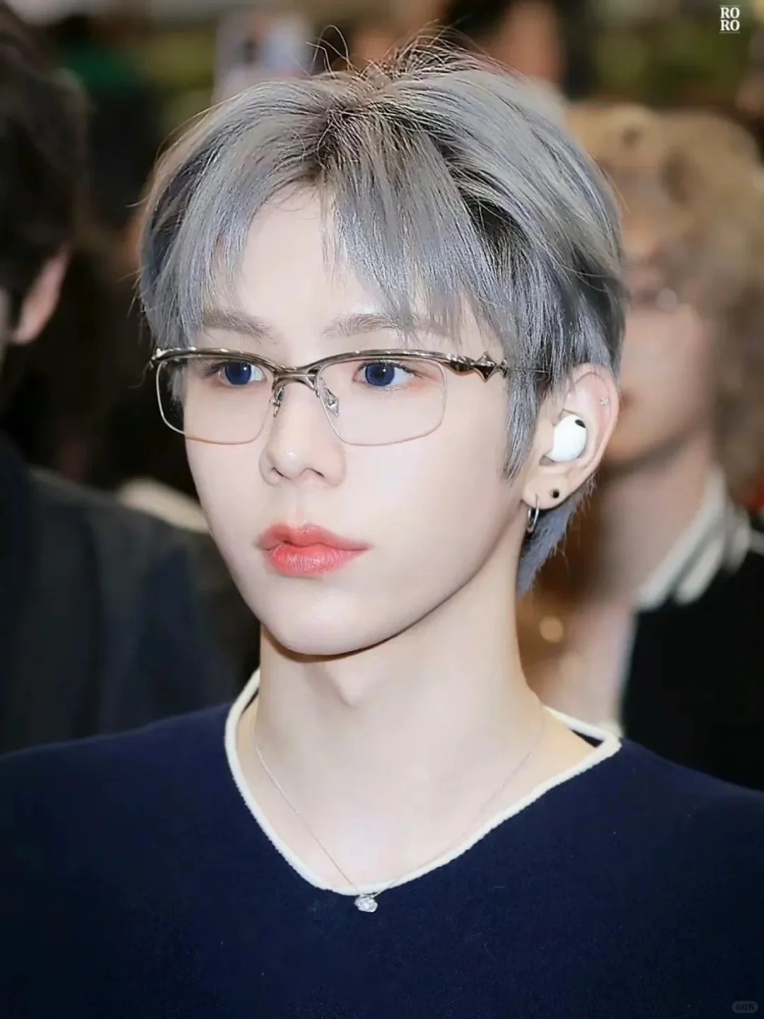 Kro 02 - Gentle Monster Titanium Frame Blue Light Protection Glasses ...