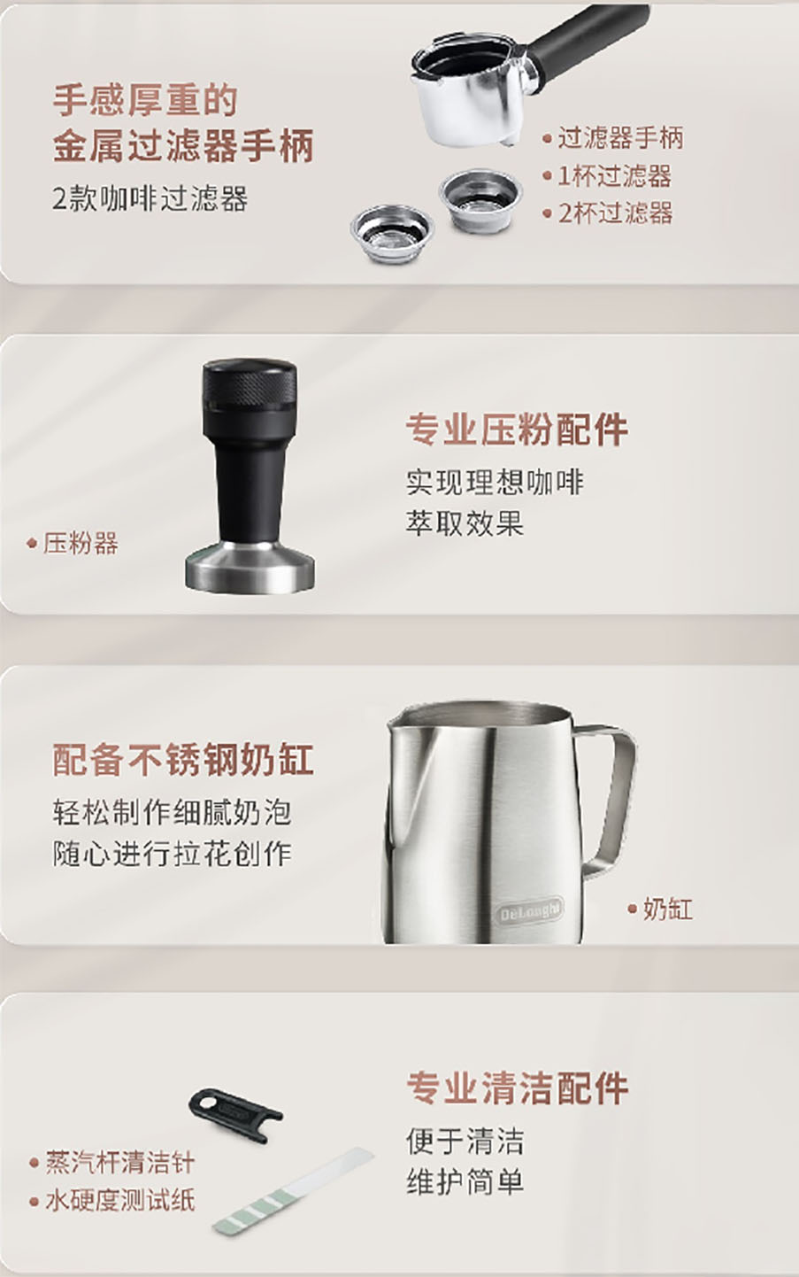 DeLonghi EC885.CR Semi-automatic Home Coffee Maker,Dedica Arte Espresso ...