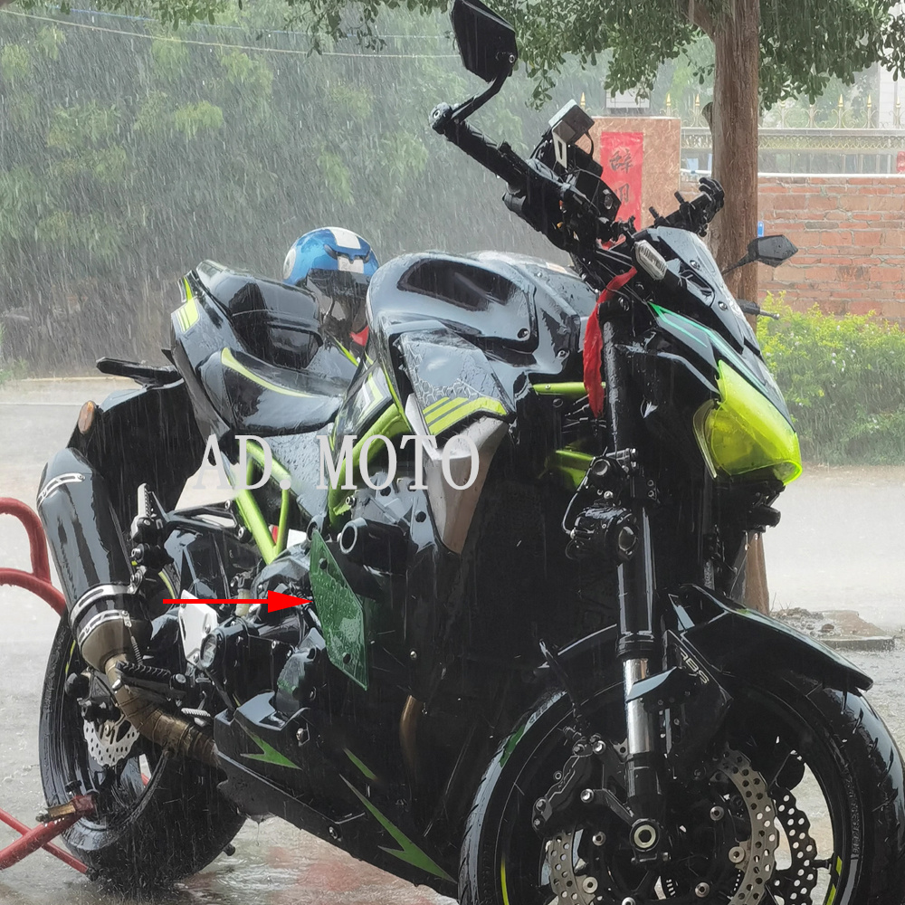 NEW Motorcycle Parts Side Downforce Naked Spoilers Winglet Fixed Wing ...