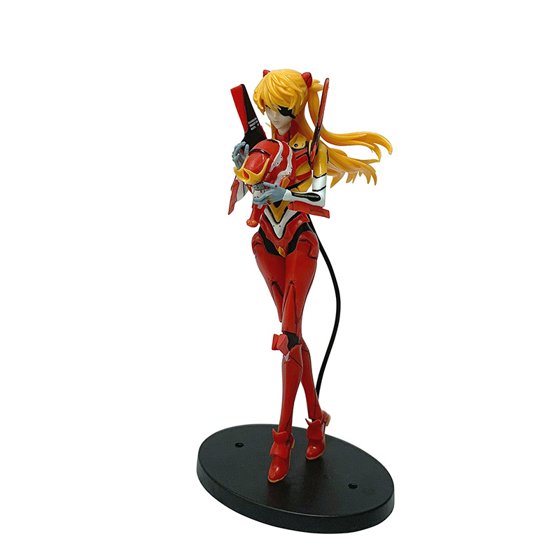 22cm Neon Genesis Evangelion Anime Figure EVA Mecha Asuka Langley Soryu ...