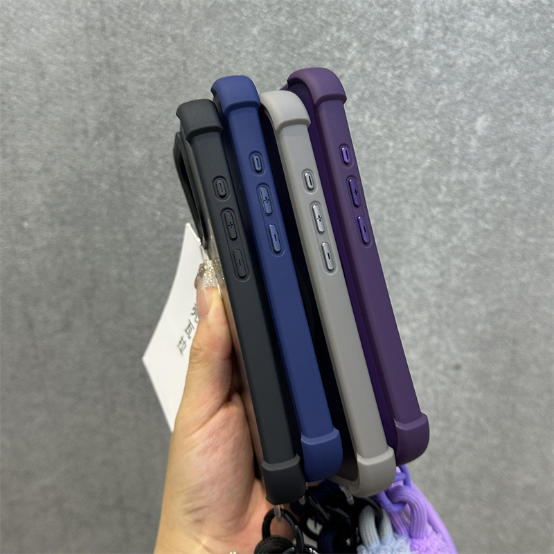 Four-corner anti-fall magnetic phone case for iPhone 11 12 13 14 15 16 ...