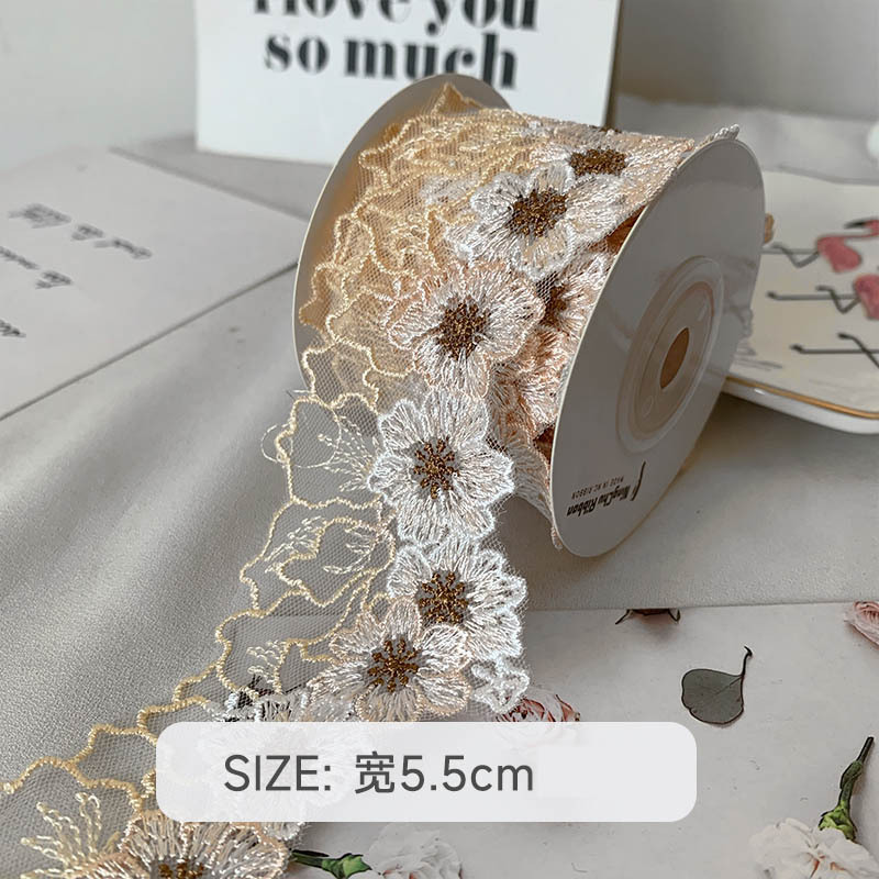 Trimming Lace Border Lace Corded Ready Stock | Shopee Malaysia