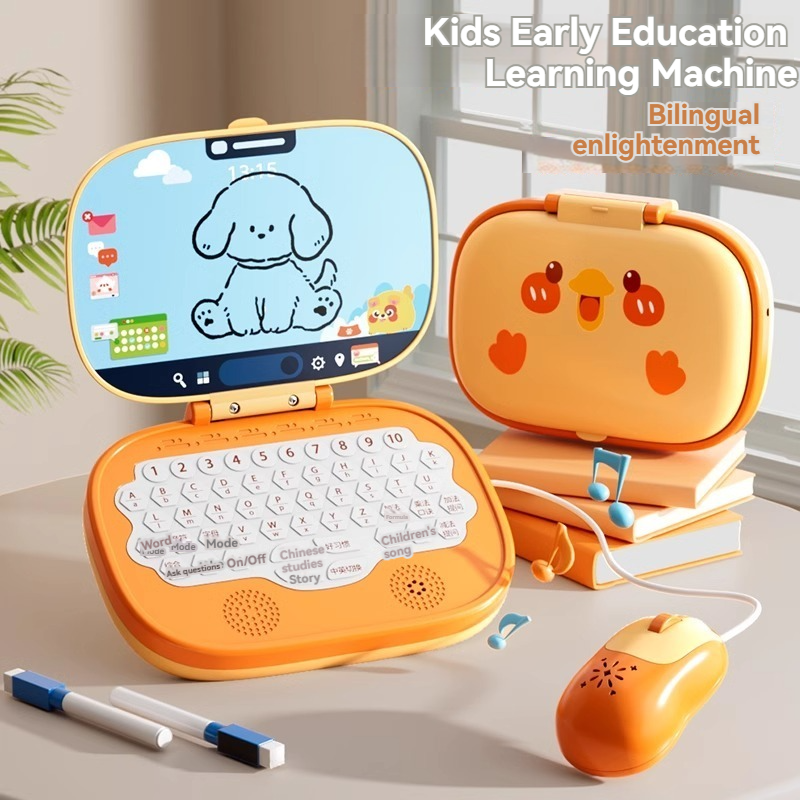 YIMI Learning Machine Laptop Budak Kids Early Learning English Laptop ...