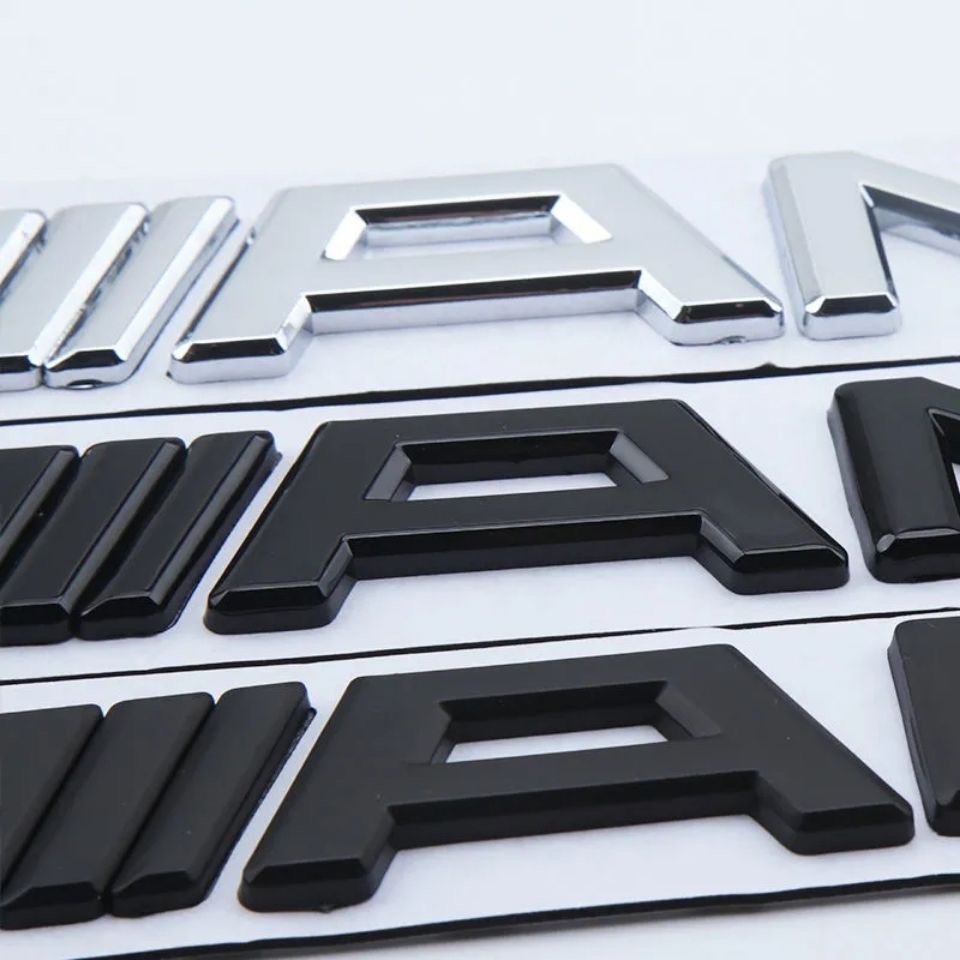 Mercedes Benz 3D AMG Logo Emblem C-class E-class Logo Car Amg Line ...