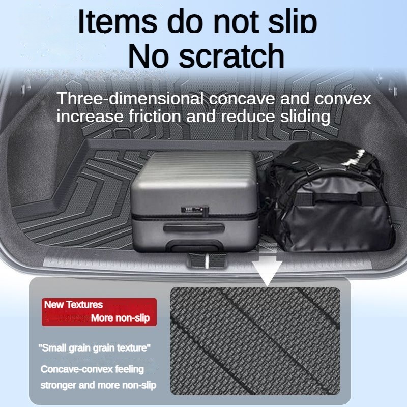 Byd atto3 2023-2025 Car Boot Tray Trunk Organizer Rear Backrest Cushion ...