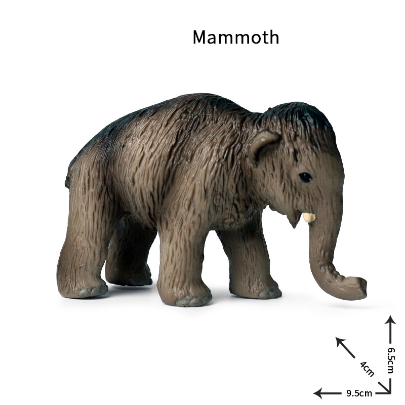 Children solid simulation wild animal model toy animal prehistoric ...