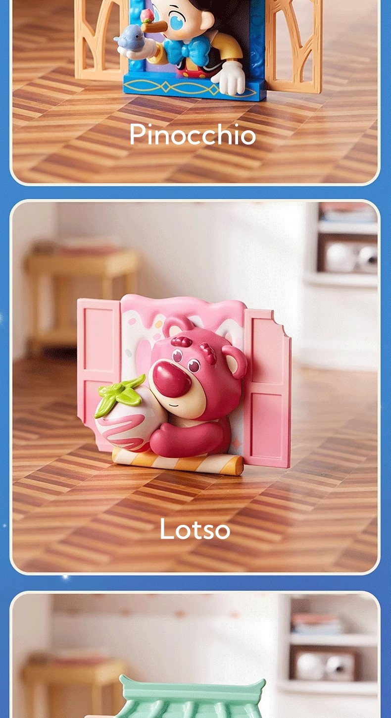 Disney Pixar Miniso Fairytale Window Blind Boxes Toy Collection ...