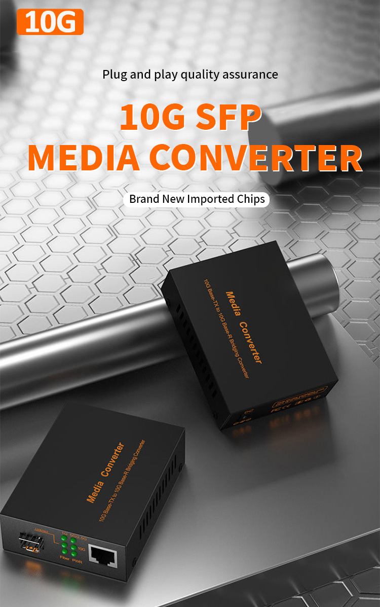 10G SFP fiber optic transceiver SFP RJ MEDIA CONVERTER | Shopee Malaysia