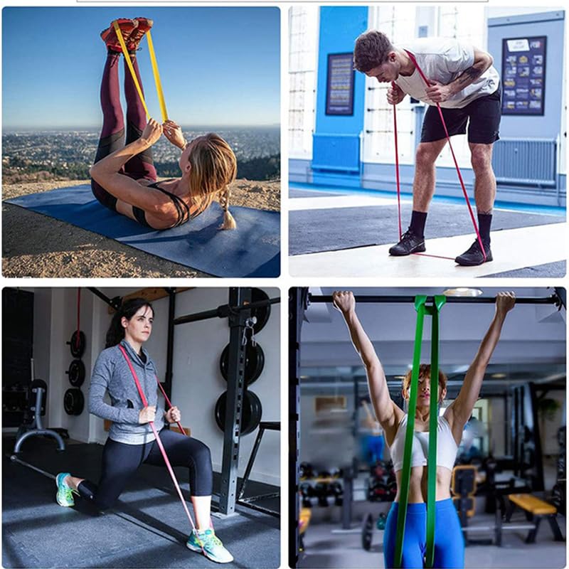 Fitness elastic band pull up resistance band indoor fitness tension ...