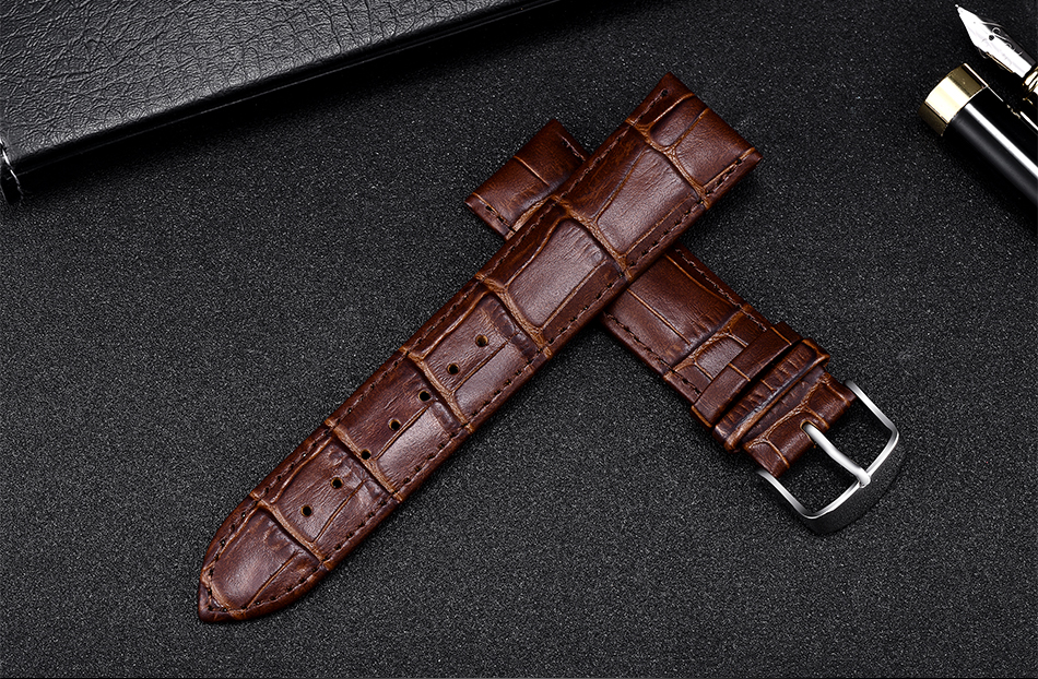 LIGE Original Men Watch Fashion Leather Strap Chronograph Sports ...