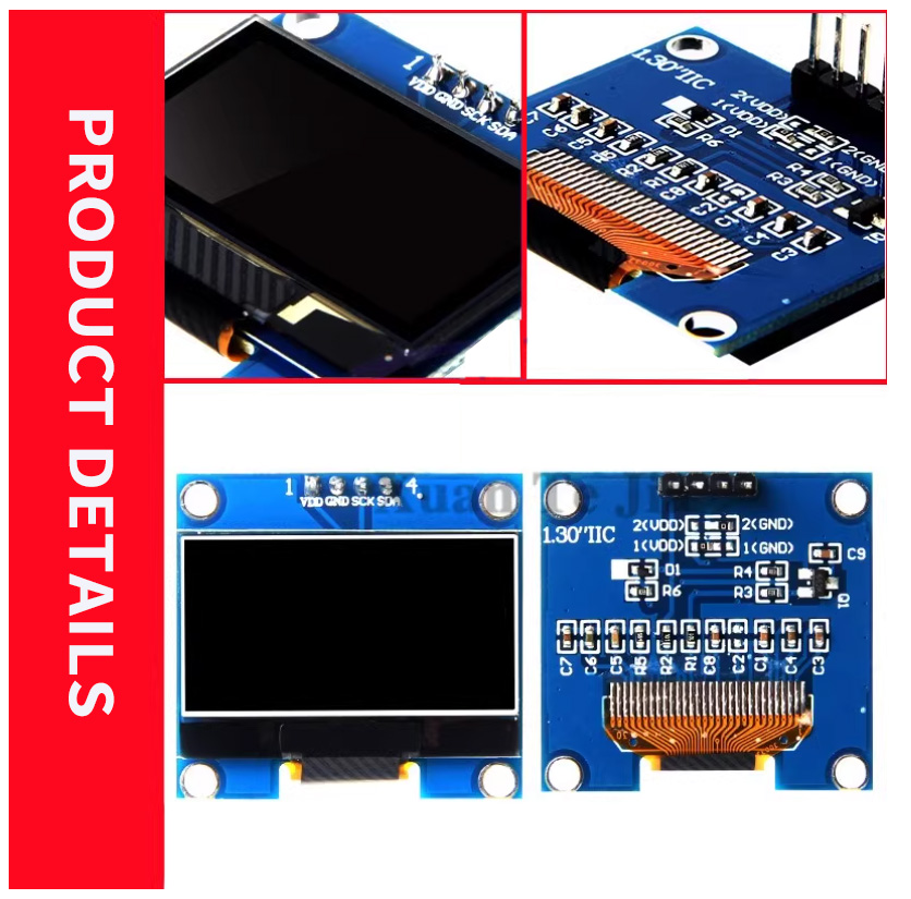 1pcs oled 1.3 'inch 4cm oled Display Module 12864 LCD Screen oled ...