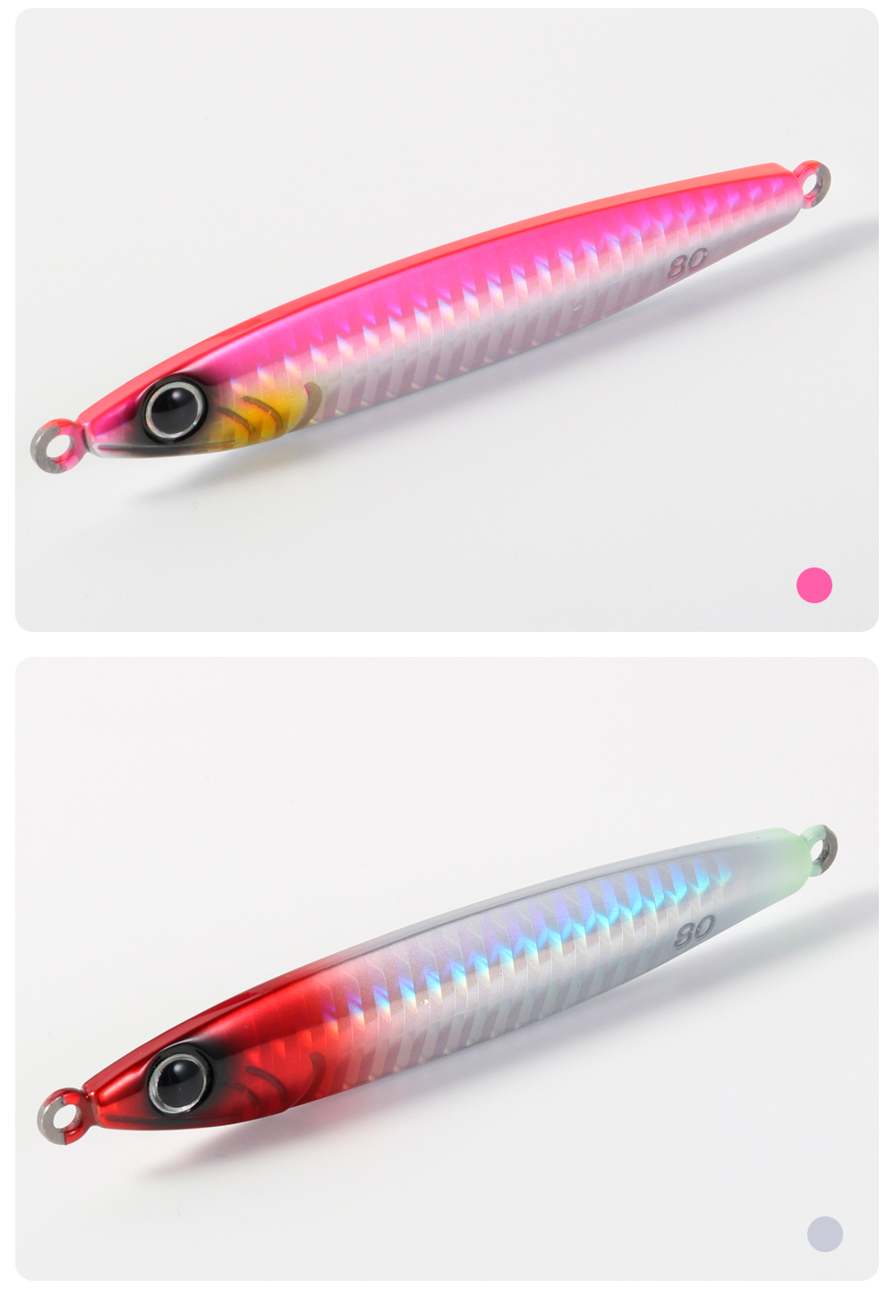 JIGGING PRO 30g 40g 60g 80g Hard Tungsten Jig Saltwater Fishing Metal ...