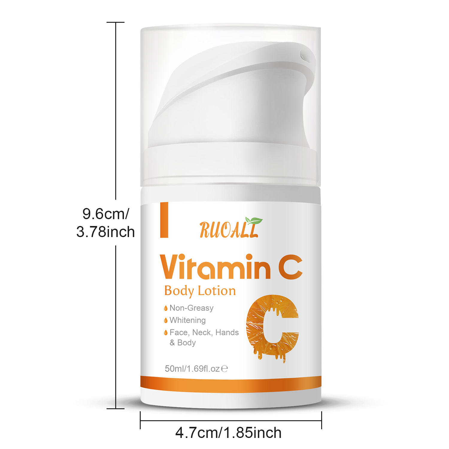 Vitamin C Whitening Body Losyen Lotion Whitening LoMoisture Hand Cream ...