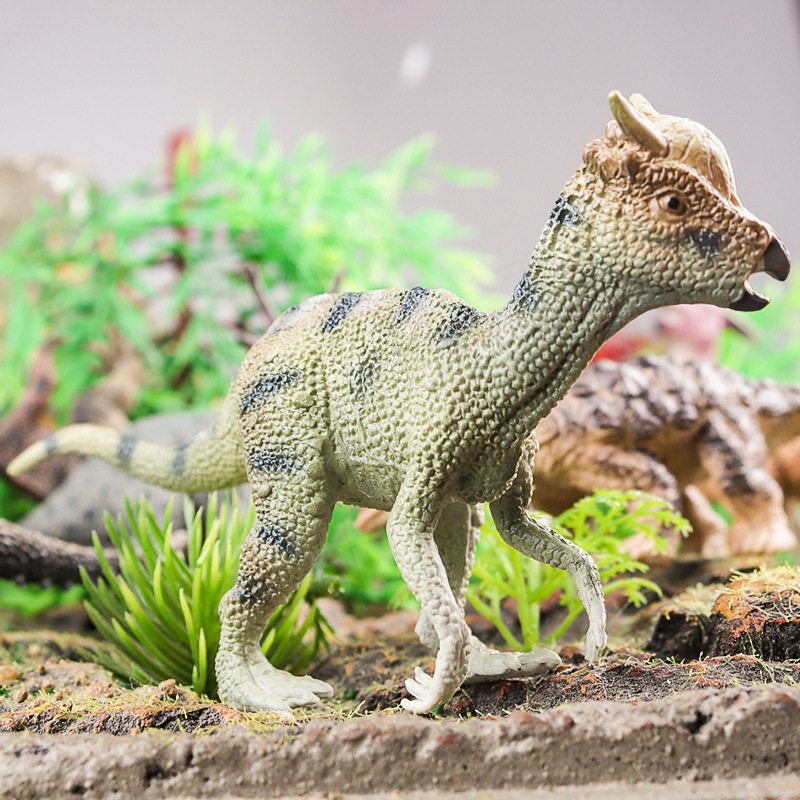 Dinosaur Set Carnotaurus Styracosaurus Tyrannosaurus rex Ceratosaurus ...
