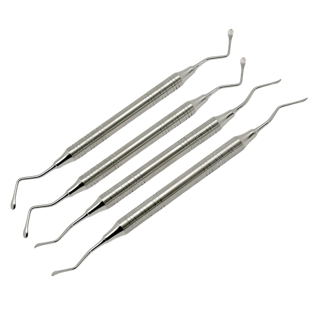 Dental Curette & Scaler Set - Professional Gracey Periodontal Curette ...