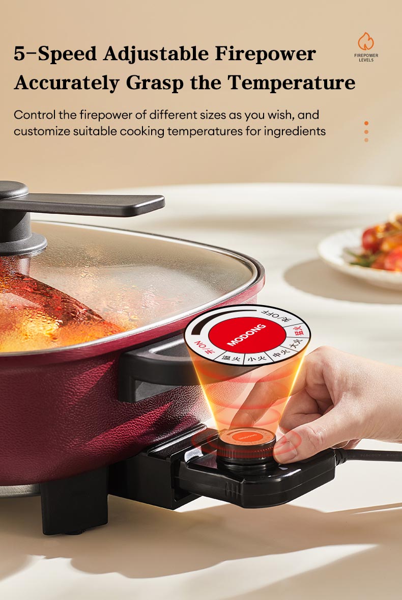 【6.5L】Korean Yuanyang Pot Household Multi-function Large Capacity ...