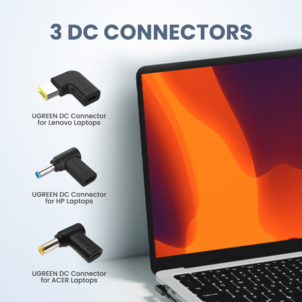 UGREEN 67W Universal Power Adapter USB C Fast Charge Compatible with HP ...