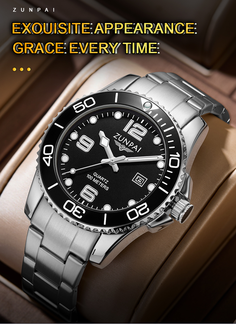 ZUNPAI Automatic Mechanical Watch for Men Jam Tangan Lelaki Original ...