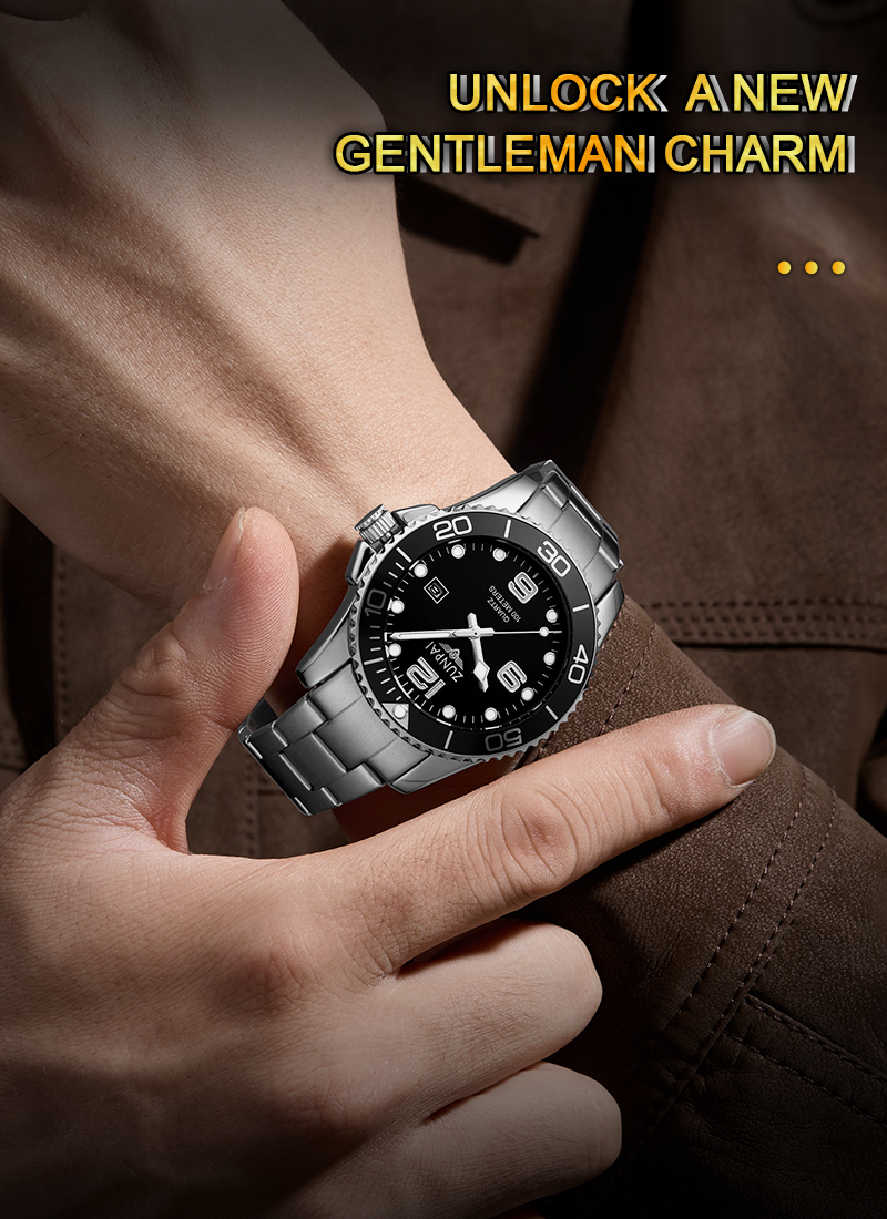 ZUNPAI Automatic Mechanical Watch for Men Jam Tangan Lelaki Original ...