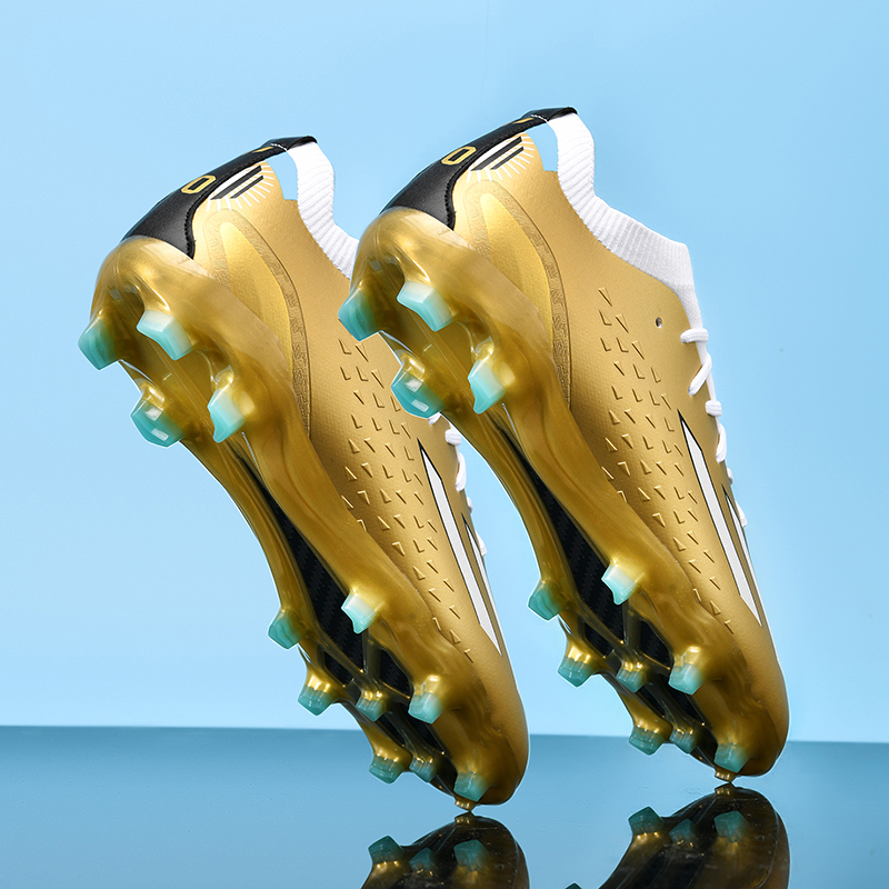 2024 Newest world cup Messi champion soccer shoes 35-45 FG golden ...