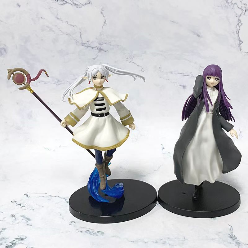 14.5cm Anime Frieren: Beyond Journey's End Figure Combat Frieren Fern ...