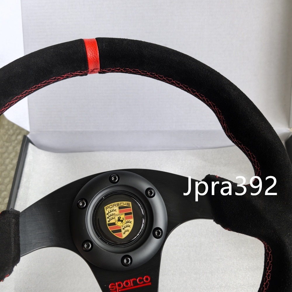 13-inch D-shaped suede steering wheel Universal 320mm car steering ...