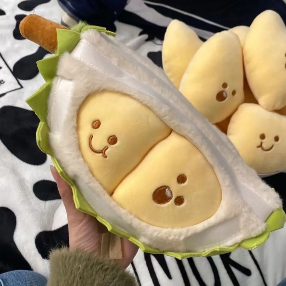 Simulated Durian Doll Plush Toy Creative Decompression Gratitude ...