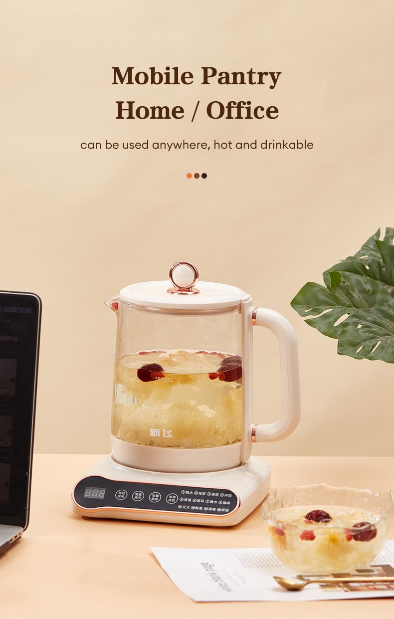 Health Pot 1.8L With Filter Office Small Teapot Automatic Thickening ...