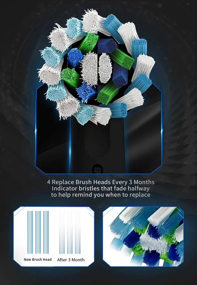 Oral-B EB50 Cross Action Electric toothbrush Teeth Cleaning Gum Care ...