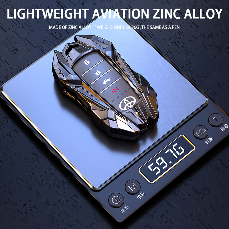 Sarung Kunci TOYOTA Hilux Fortuner GR Sport Keyless Remote Metal Key ...