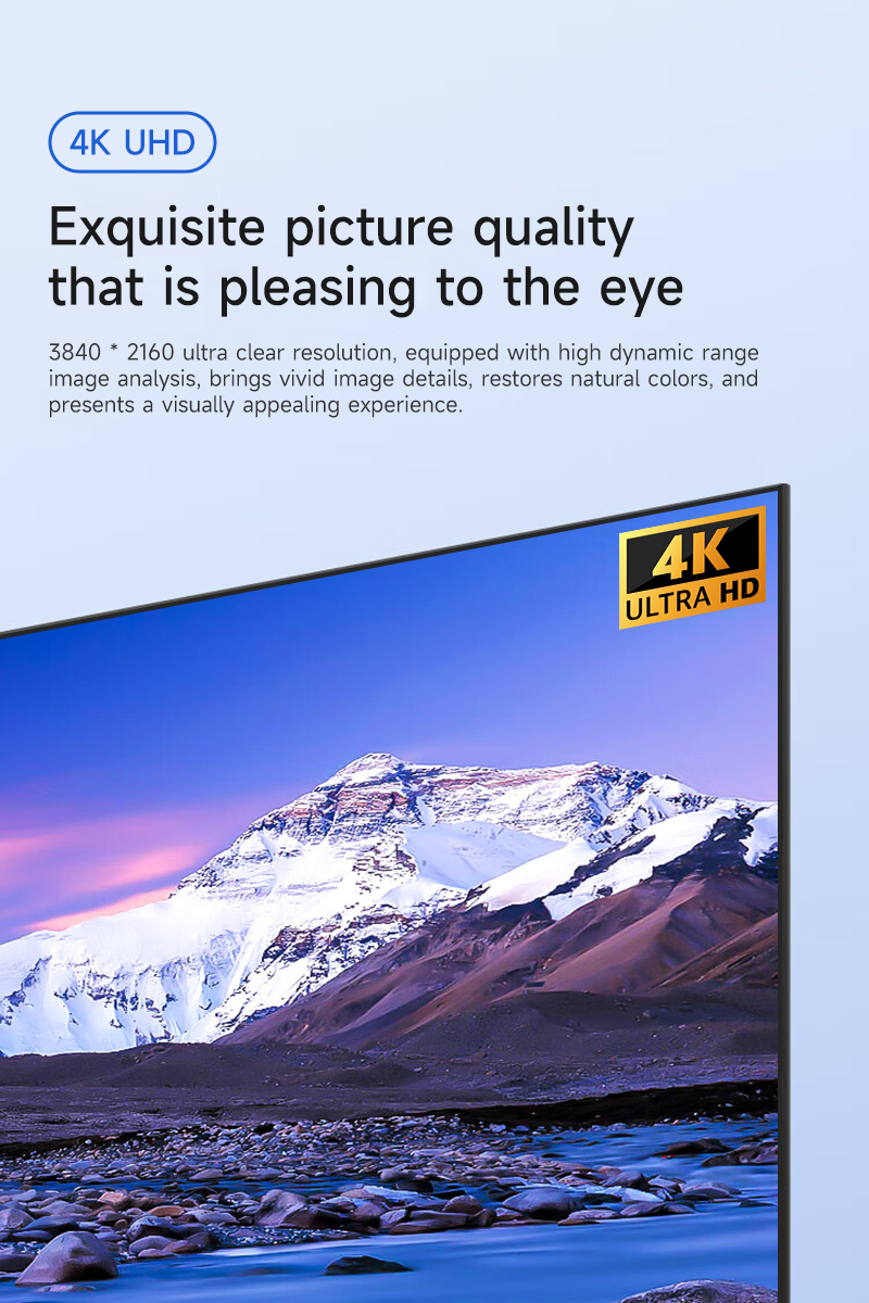 JEAANSP 65 70 75 inch 4K UHD Smart TV 50 55 Android14.0 Bluetooth TV ...