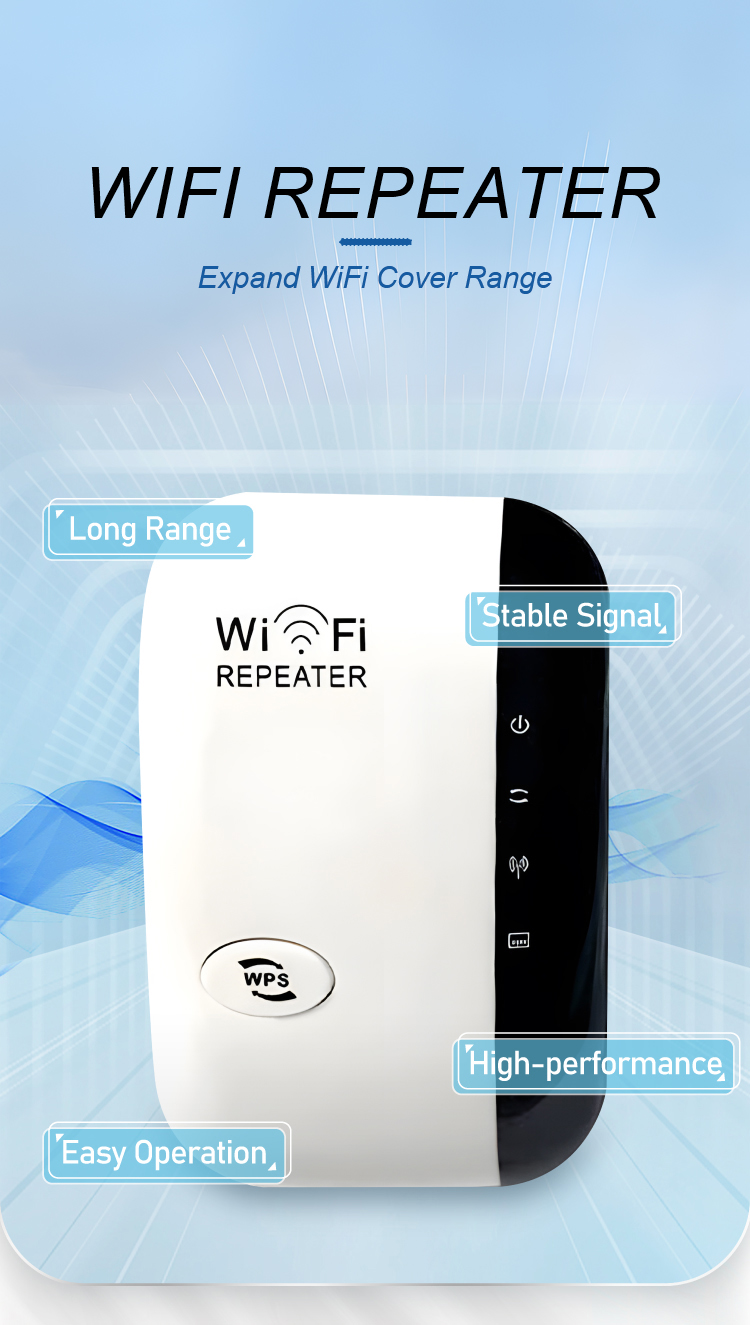 300Mbps Wireless WIFI Repeater Remote Wifi Extender WiFi Amplifier 802 ...