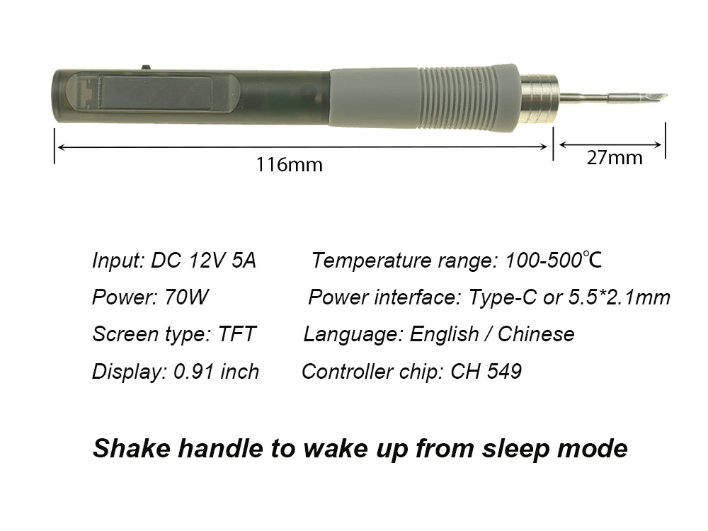 KSGER C210 Electric Soldering Iron Station Portable Version For JBC ...
