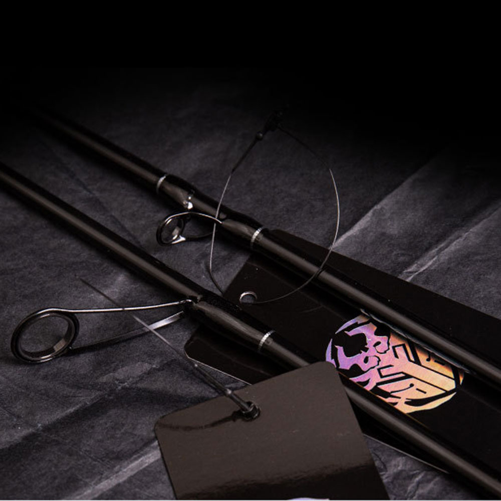 INSECT-BLACK Fast Action UL Fishing Rod 1.5m/1.68m/1.8m/1.98m Full ...