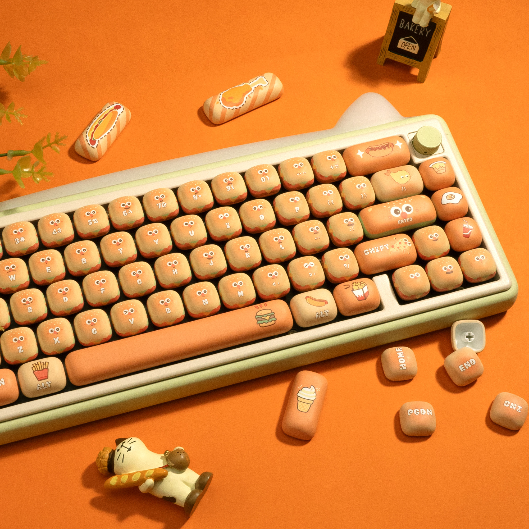 XVX McDonald's MOG Profile Dye-Sub PBT Keycap Set 139 keys | Shopee ...