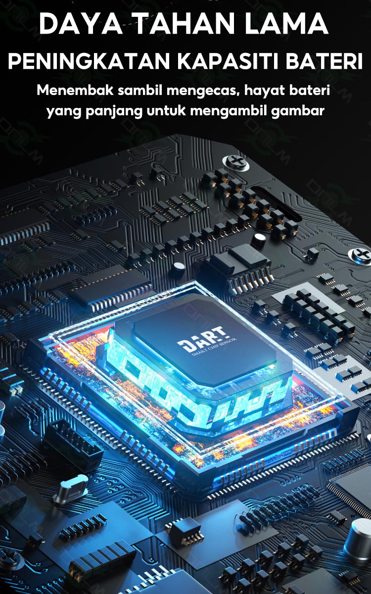 Kamera Digital Kanak-kanak FHD 1080P Skrin 2.4 Inci Anti Goyang 8X ...