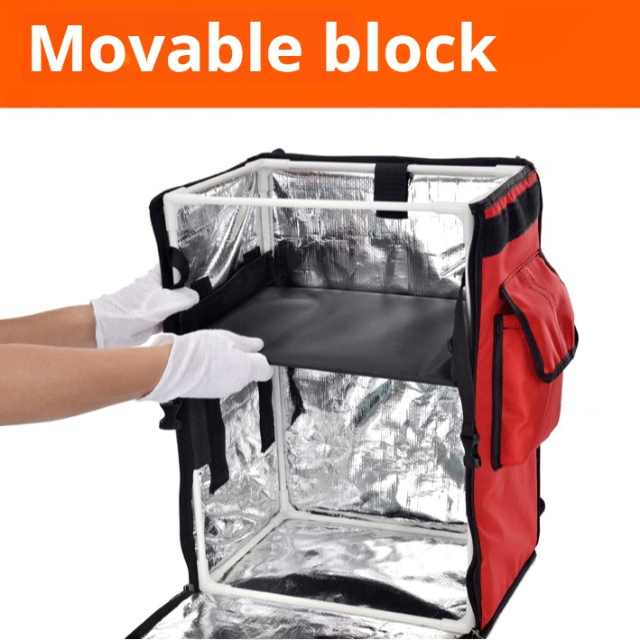 Waterproof Food Delivery Bag 42L Thermal Insulated Bag Motorcycle ...