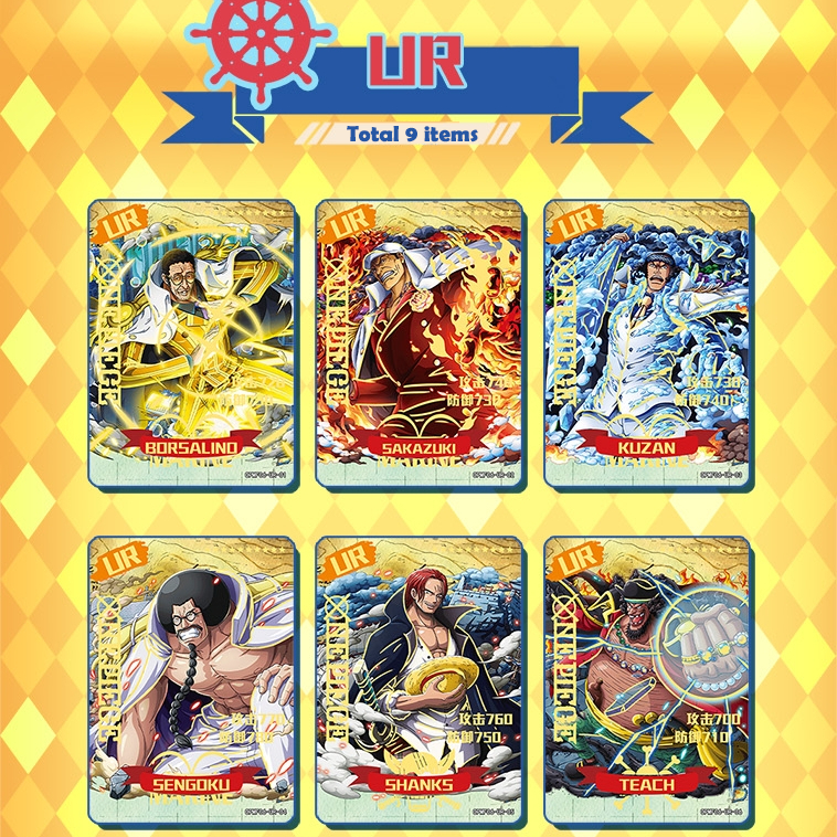 1pack One Piece tcg rare SER/SSR/UR card luffy zoro Sanji shiny kad ...