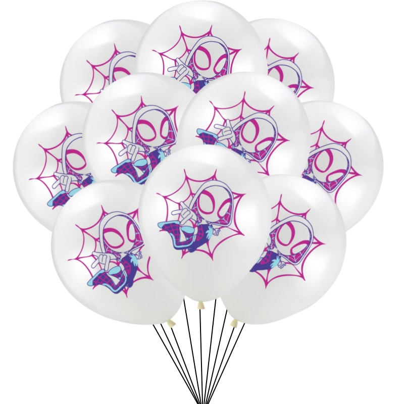 Spidey And His Amazing Friends 12 Inch Latex Balloons Spiderman ...