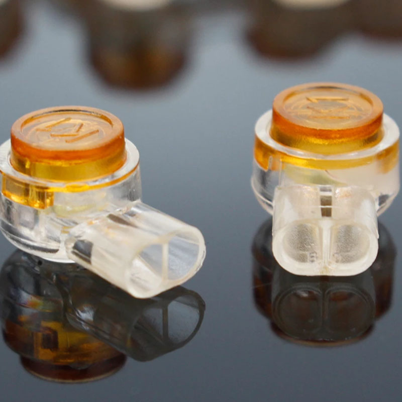 K1 K2 Wire Splice Connector Waterproof Wire Button Connector Clear ...