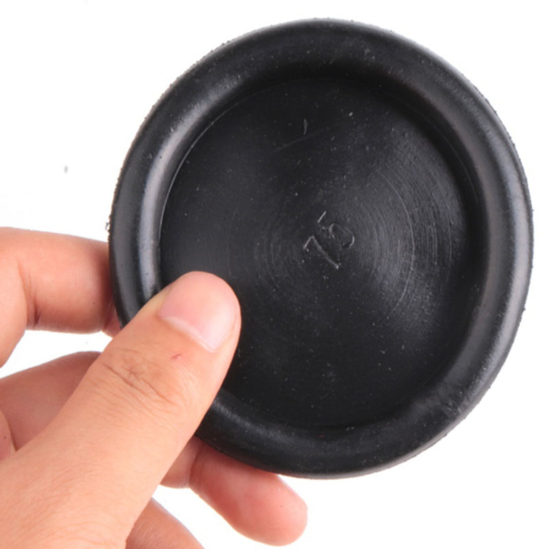 Black Single Side Guard Coil Rubber Sealing Plugs Hole Plug Electrical ...