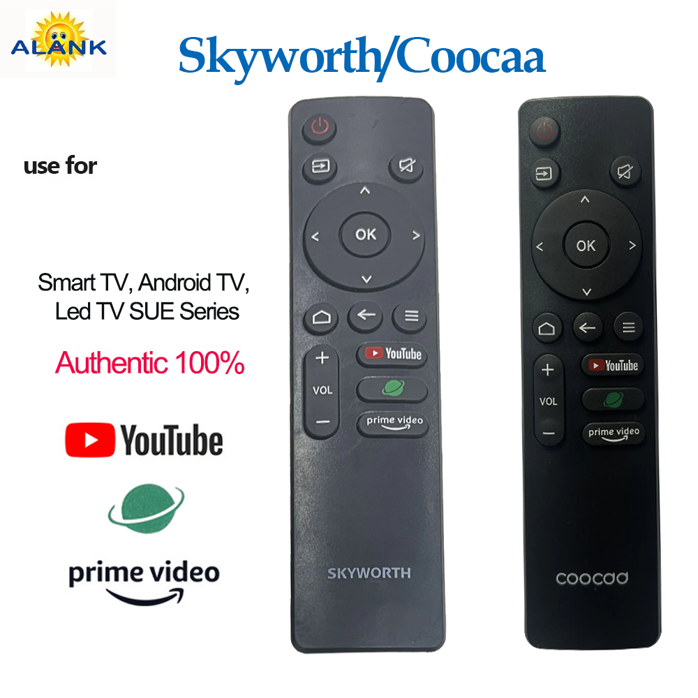 ALANK-Suitable for Skyworth/Coocaa LCD Smart TV Remote Control (100% Genuine Product) | Shopee ...