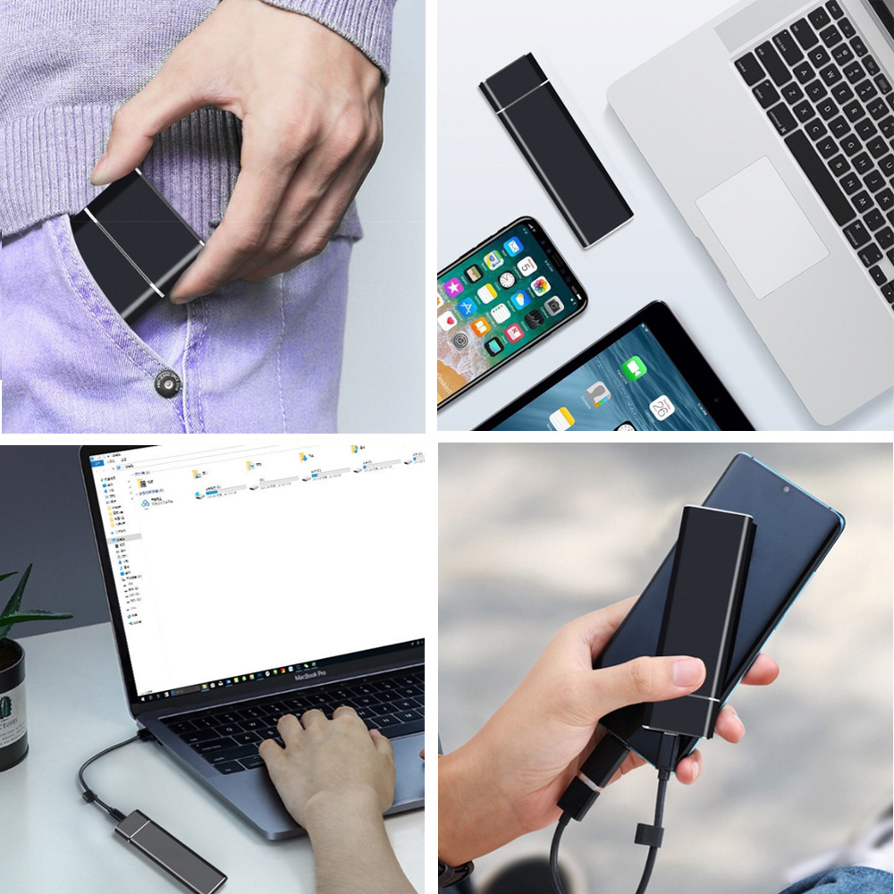 External Hard Disk 30TB Portable SSD External Hard Disk Drive 64TB USB3 ...