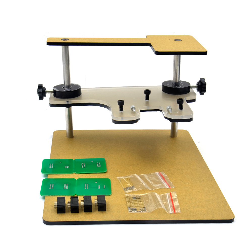 Latest LED BDM Frame With 22PCS Adapter Full Sets BDM Table For KTAG ...