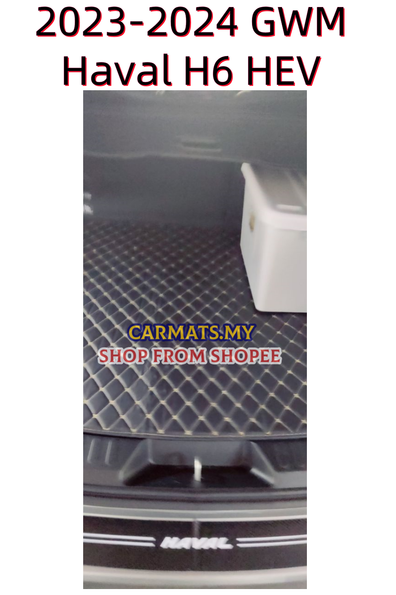 (Ready Stock) For GWM Haval H6 HEV BOOT CARPET PU LEATHER BOOT TRAY ...