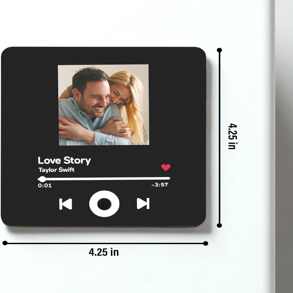 🎶LIKENEAR🎶 Custom Music Player Fridge Magnets - Personalized Album ...