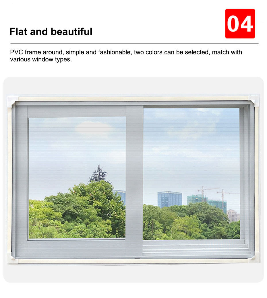 magnetic net window frame Magnetic Mosquito Net For Window Netting ...
