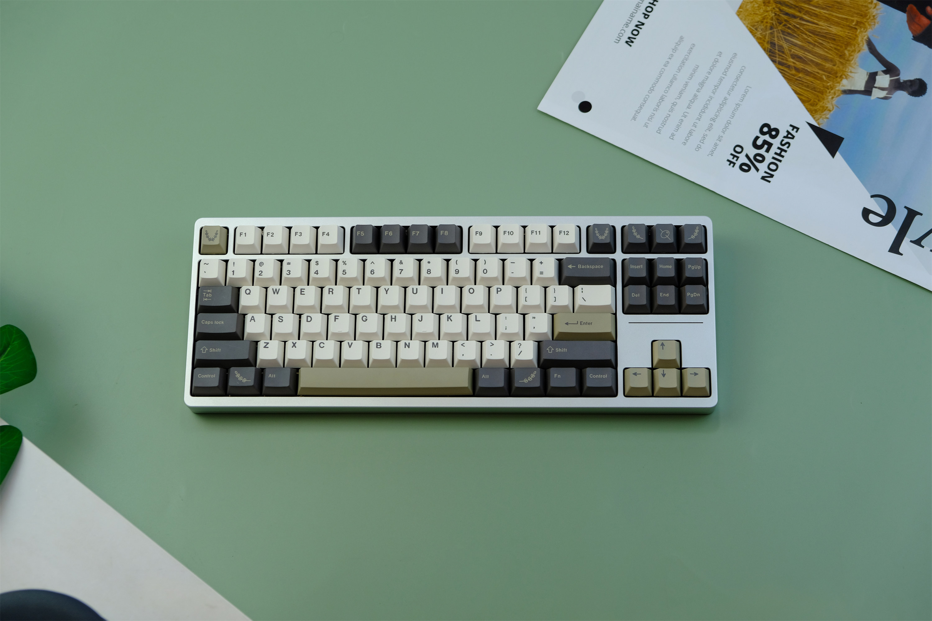 GMK Olives Keycaps 129 Keys PBT Cherry Profile DYE-SUB Personalized For ...