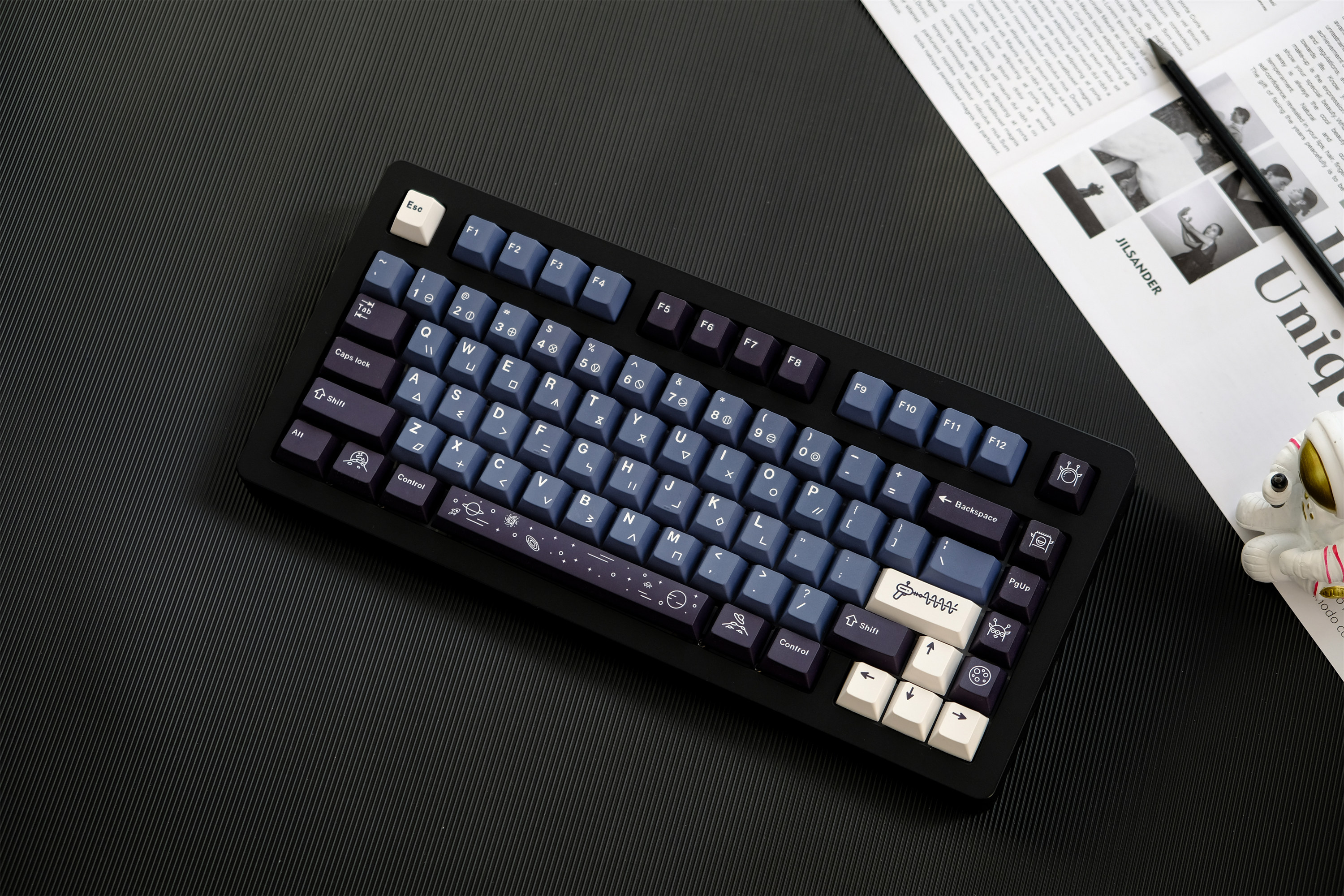 GMK Alien Keycaps 129 Keys PBT Cherry Profile DYE-SUB Personalized For ...