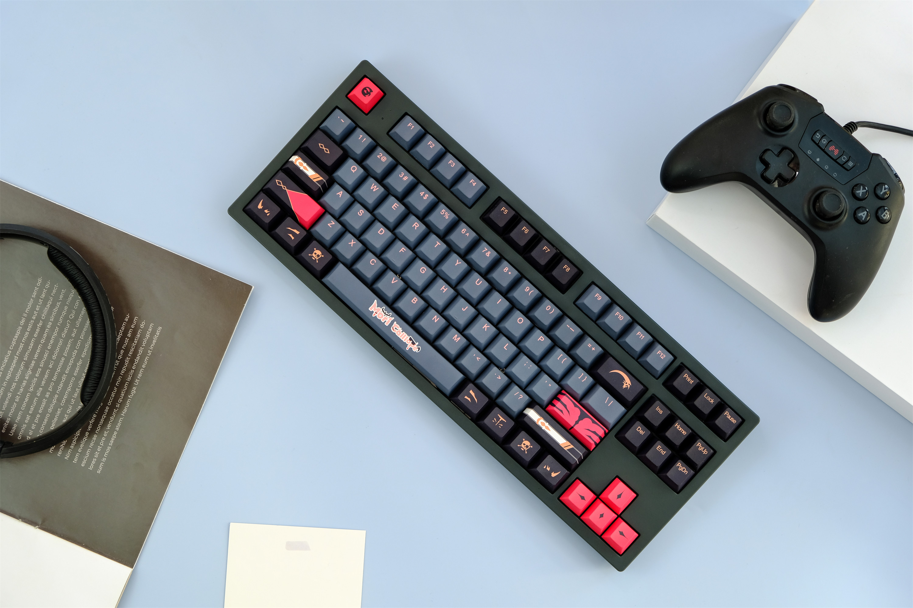GMK Mori Calliopc Keycaps 129 Keys PBT Cherry Profile DYE-SUB ...